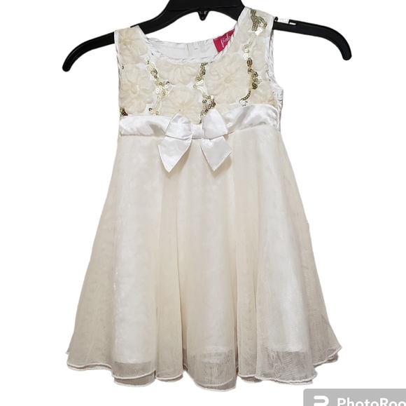 Pinky | Dresses | Pinky Brand Girls Ivory Wedding Easter Pageant Formal ...
